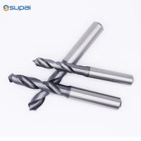 China High Polished Surface Finish Carbide Drill Bits For Common Steel Applications for sale