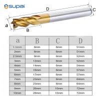 China High Speed Steel End Mills And Drills Square / Ball / Corner Radius Options For Precision for sale