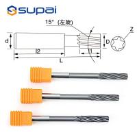 China Cutting Diameter 4 - 20mm Carbide Reamer For CNC Available With Customized Coating for sale