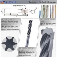 China Precision Solid Carbide Reamers Shank Diameter 4 - 20mm Cutting Length 20 - 60mm for sale