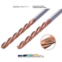 China High Grade HRC65 Carbide Chamber Reamer With 15° Point Angle for sale