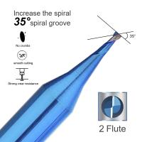China 4mm Shank Diameter Carbide End Mill For Various Applications for sale