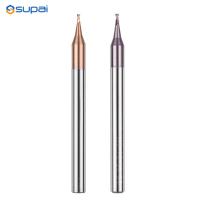 China Carbide Micro End Mills And Short Flute Length Various Materials Machining for sale