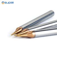 China Carbide Micro End Mills And Short Flute Length Various Materials Machining for sale