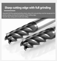 China Carbide Custom End Mills Helix Angle 35 / 38 / 45 / 55 Number Of Flutes 2 / 4 for sale