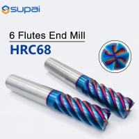 China 6 Flutes Custom End Mills for sale