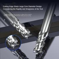 China Cast Iron End Mills And Drills With Cutting Edge Length 3 - 20mm for sale