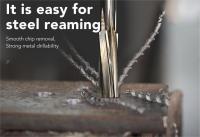 China Straight Shank Solid Carbide Reamer For Heavy Duty And High Volume Metal Removal for sale