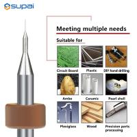China Polished PCB Drill Bits With Tungsten Carbide Tips For High Precision Drilling for sale