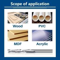 China 2 Flutes Carbide End Mill Varies Cutting Edge Type For Woodworking for sale