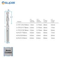 China 35 / 38 / 40 / 45 Helix Angle Carbide End Mill With Varies Flute Length For Metalworking Woodworking for sale