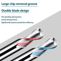 China Versatile Varies Cutting Direction Carbide End Mill For Woodworking for sale