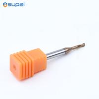 China CNC Long Neck End Mill 2 Flutes Machining Customized Overall Length With Coating for sale