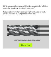 China Precision Carbide End Mill with Varies Cutting Edge Type and 35/38/40/45 Helix Angle for sale