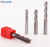 China TiAIN Coating Carbide End Mill With Varies Cutting Edge Geometry For Smooth Machining for sale