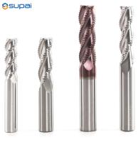 China TiAIN Coating Carbide End Mill With Varies Cutting Edge Geometry For Smooth Machining for sale