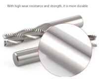 China TiAIN Coating Carbide End Mill With Varies Cutting Edge Geometry For Smooth Machining for sale