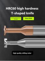 China 35 Degree Cutting Edge Angle Custom End Mills for Stainless Steels on Michael CNC Machine for sale