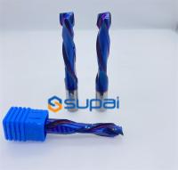 China Supal Carbide Compression End Mill For Woodworking Nano Coating High Precision For Cnc Milling for sale