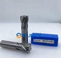 China Tungsten Steel Carbide End Mill 1-8 Flutes D1-20mm Varying Cutting Speed / Direction for sale