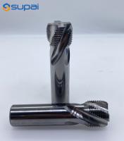 China Tungsten Steel Carbide End Mill 1-8 Flutes D1-20mm Varying Cutting Speed / Direction for sale