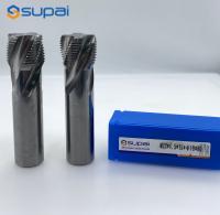 China Tungsten Steel Carbide End Mill 1-8 Flutes D1-20mm Varying Cutting Speed / Direction for sale