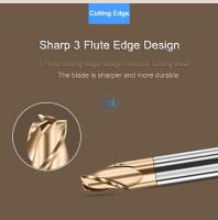 China Long Lasting Performance Tapered End Milling Cutter Single End 4 Flutes for sale
