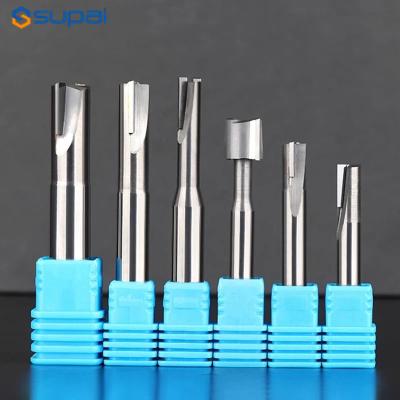 China PCD Diamond Milling Cutter Carbon Fiber Fiberglass Bakelite Polycrystalline Machining CNC Carbide Engraving Bits for sale