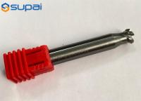 China Customized TiAlN End Mills With 45° Cutting Edge Angle 55° Helix Angle for sale