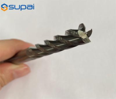 China HSS CNC Machine 2/4 Flutes End Mills TiAN AlTiN / TiAlN DLC NANO Coating for sale