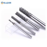 China Carbide Corn End Mill Coated With AlTiN TiAIN Naco Coating For Wood Plastic Carbon Fiber for sale