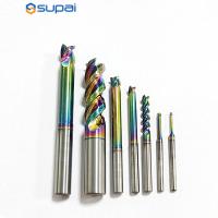 China 2-1/2 Inch Aluminum End Mill With 35°-45° Helix Angle And 0.030 Inch Corner Radius for sale
