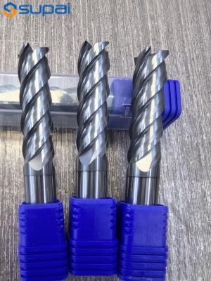 China 1 Flute Tungsten Steel Carbide End Mill For Varies Cutting Edge Geometry And Speed Cutting for sale