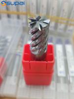 China 1 Flute Tungsten Steel Carbide End Mill For Varies Cutting Edge Geometry And Speed Cutting for sale