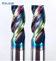 China Customized End Mill 3 Flutes Tungsten U-Shaped  DLC Coating For Aluminum OEM Support CNC Cutting Tools for sale