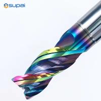 China 35/38/45/55 Helix Angle Custom End Mills with Carbide Material and Customized Shank Diameter for sale