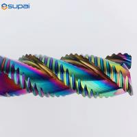 China 75mm 4 Flute Performance 30 Degree 45 Degree TiAlN Coated Square End Mill 12mm Shank for sale