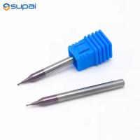 China TiAlN Coating Carbide End Mill For Precise Cutting Diameter 0.2-0.9mm for sale