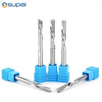 China 1 Flute Tungsten Steel Aluminum End Mill For Smooth Surface Finish for sale