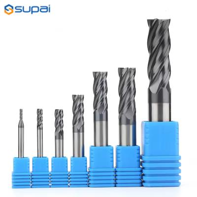 China Varies Cutting Diameter Carbide End Mill D1-20mm Flute Length Varies for sale