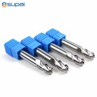 China 30° Helix Angle Carbide Ball Nose End Mill for Right Hand Cutting Direction Choice for sale