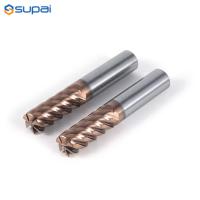 China 38-200mm Overall Length Tungsten Steel Carbide End Mill with Varies Flute Length for sale