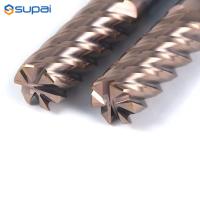 China 38-200mm Overall Length Tungsten Steel Carbide End Mill with Varies Flute Length for sale