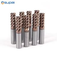 China 38-200mm Overall Length Tungsten Steel Carbide End Mill with Varies Flute Length for sale
