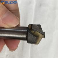 China Carbide Welding Straight Shank Inch End Mill / Tooth Slot Milling Cutter for sale