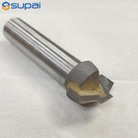 China Carbide Welding Straight Shank Inch End Mill / Tooth Slot Milling Cutter for sale
