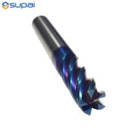 China Customized Type Carbide End Mills Cutting Edge 35/38/45/55 Degrees 2/4 Flutes for sale