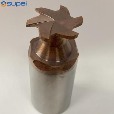 China Precision Cutting Carbide End Mills With Cutting Edge Angles 35/38/45/55 for sale