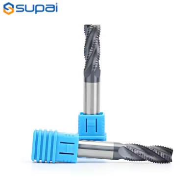 China TiAIN Coated Carbide End Mill With Varying Flute Length And D1-20mm Cutting Diameter for sale