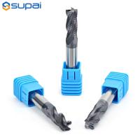 China TiAIN Coated Carbide End Mill With Varying Flute Length And D1-20mm Cutting Diameter for sale